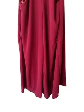Eclipse | Dresses | Eclipse Wine Red Halter Mini Dress Size M Cocktail ...